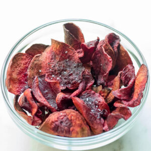 Air Fryer Beet Chips - Healthy, Snack, Nutritious - Life's Little Sweets