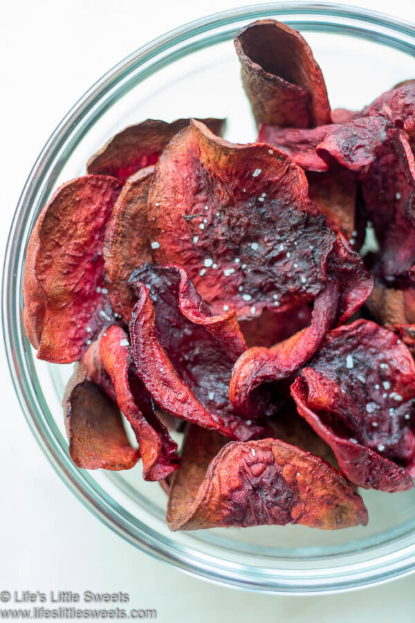 Air Fryer Beet Chips - Healthy, Snack, Nutritious - Life's Little Sweets