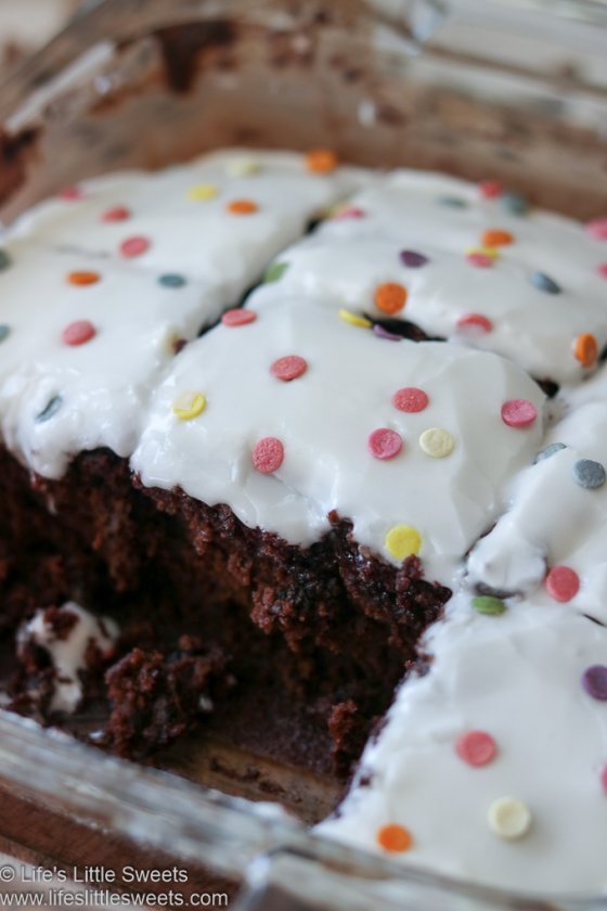 Wacky Cake (Vintage Dessert Recipe, No Eggs, No Butter, No Milk) - Life ...