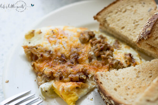 Ground Turkey Eggs Breakfast Scramble (Brunch) - Life's Little Sweets