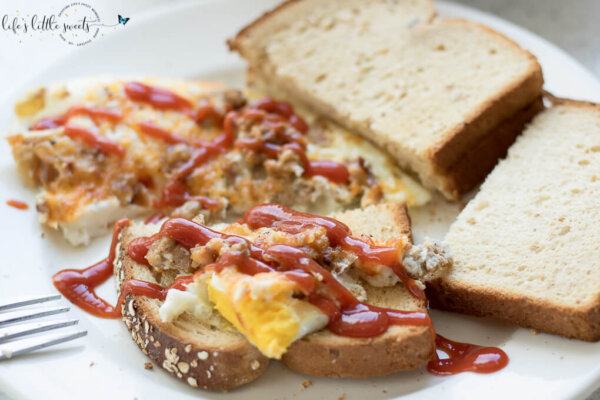 Ground Turkey Eggs Breakfast Scramble (Brunch) - Life's Little Sweets