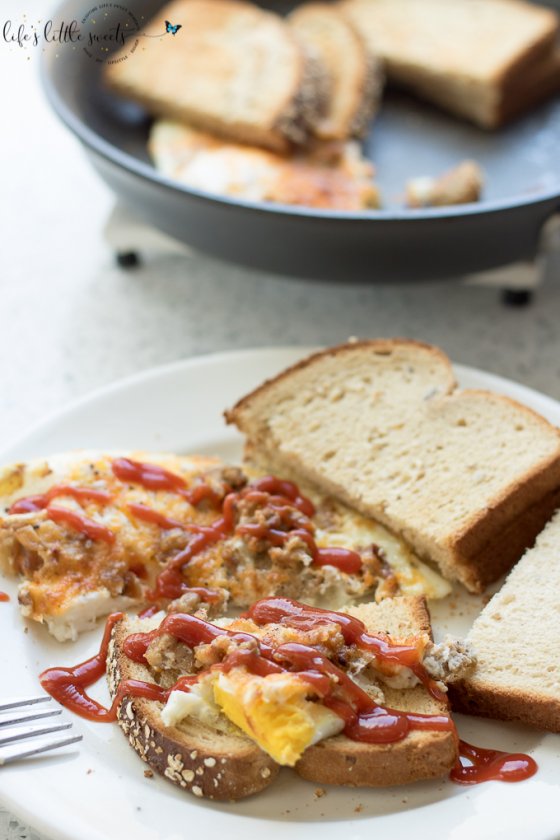 Ground Turkey Eggs Breakfast Scramble (Brunch) - Life's Little Sweets