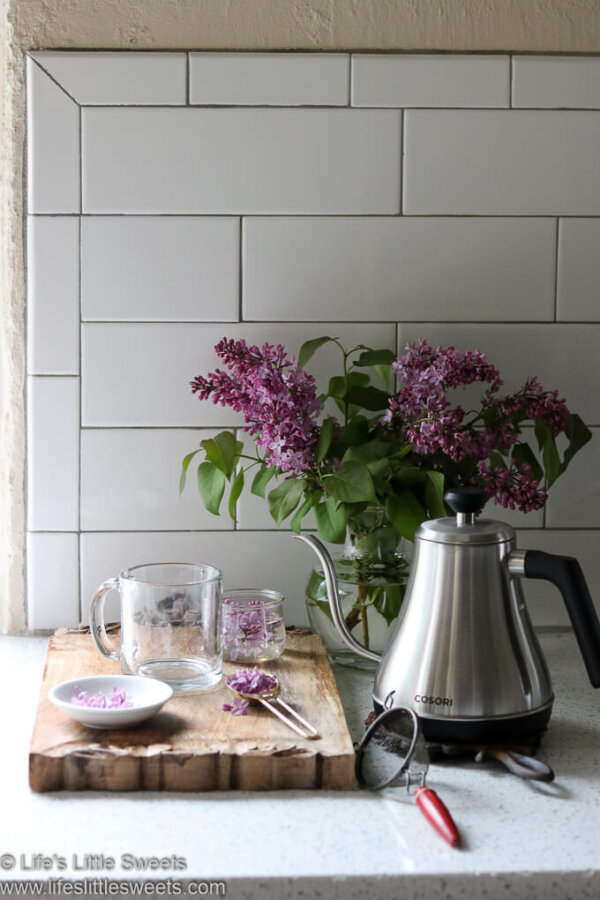 Lilac Flower Tea Recipe (Spring) - Life's Little Sweets