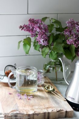 Lilac Flower Tea Recipe (Spring) - Life's Little Sweets