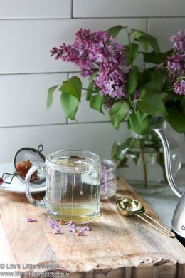 Lilac Flower Tea Recipe (Spring) - Life's Little Sweets