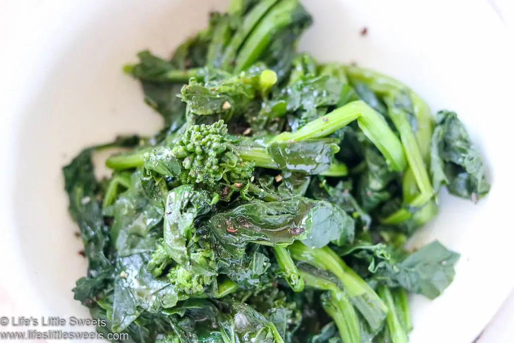 Steamed Broccoli Rabe (Rapini) - Life's Little Sweets