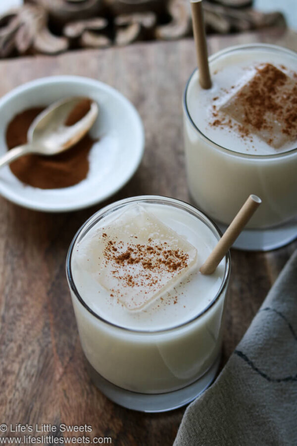 Horchata (Rice or Coconut-Based Iced Drink, Sweet) - Life's Little Sweets