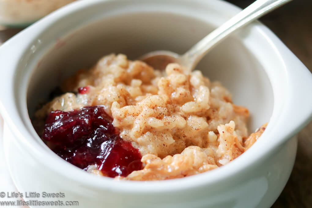 Rice Pudding (Breakfast, Snack, Dessert, Sweet) - Life's Little Sweets