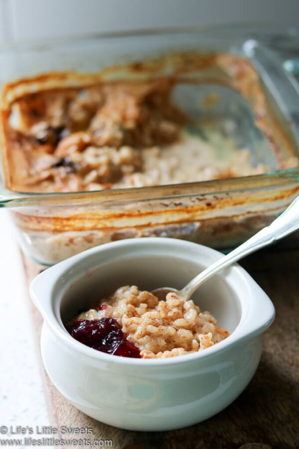 Rice Pudding (Breakfast, Snack, Dessert, Sweet) - Life's Little Sweets