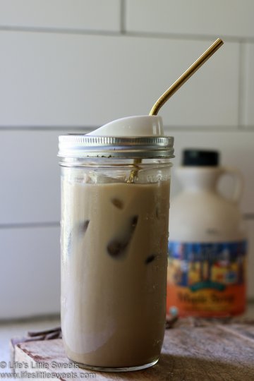 Maple Syrup Iced Coffee (Cold, Drink, Sweet) - Life's Little Sweets