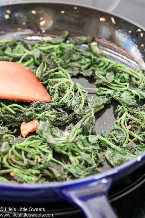 Sautéed Stinging Nettles (Foraged, Vegetarian) - Life's Little Sweets