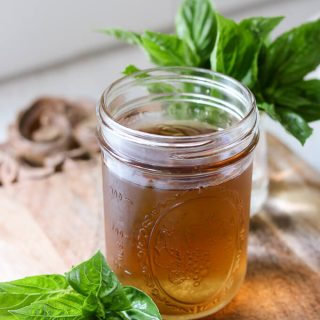 Basil Simple Syrup (Sugar, Fresh Basil Leaves, Hot Water) - Life's ...