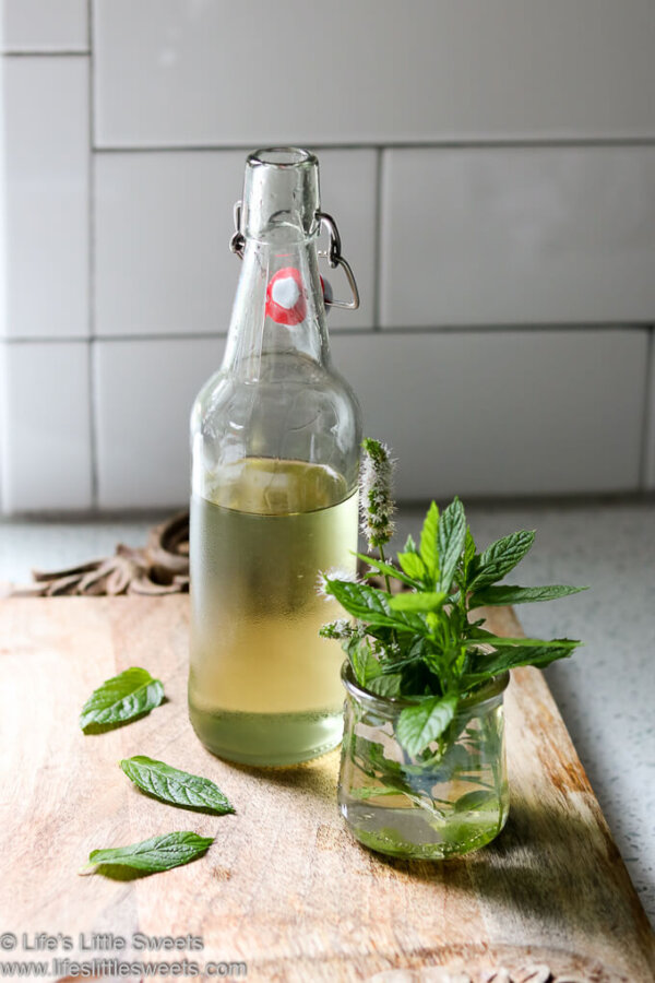 Mint Simple Syrup ( Fresh Mint Leaves, Sugar) - Life's Little Sweets