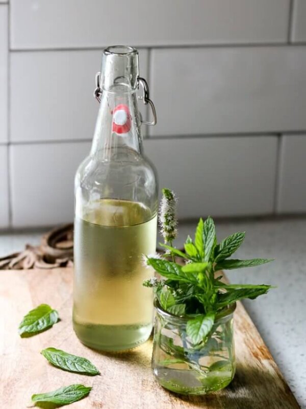 Mint Simple Syrup ( Fresh Mint Leaves, Sugar) - Life's Little Sweets