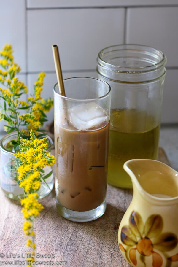 Goldenrod Iced Coffee (Floral, Herbal, Sweet) - Life's Little Sweets