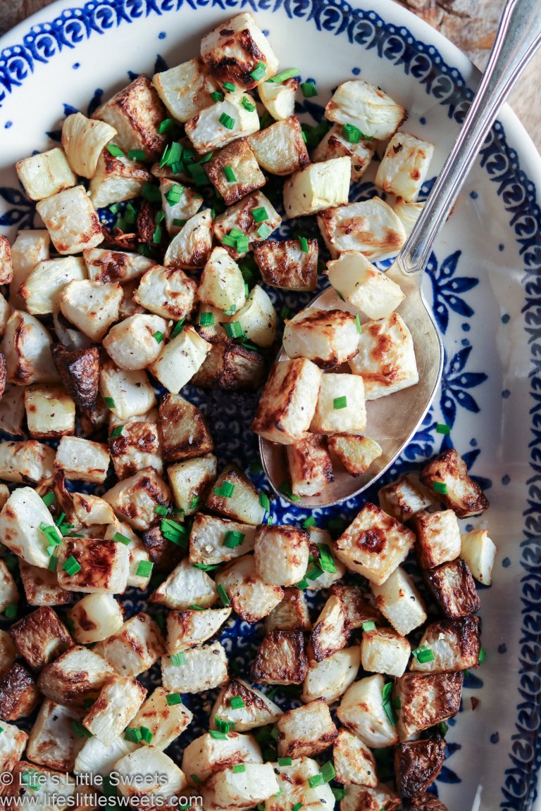 Roasted Kohlrabi Recipe - Life's Little Sweets