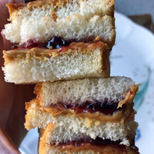 Peanut Butter and Jelly Sandwich (PB&J) - Life's Little Sweets