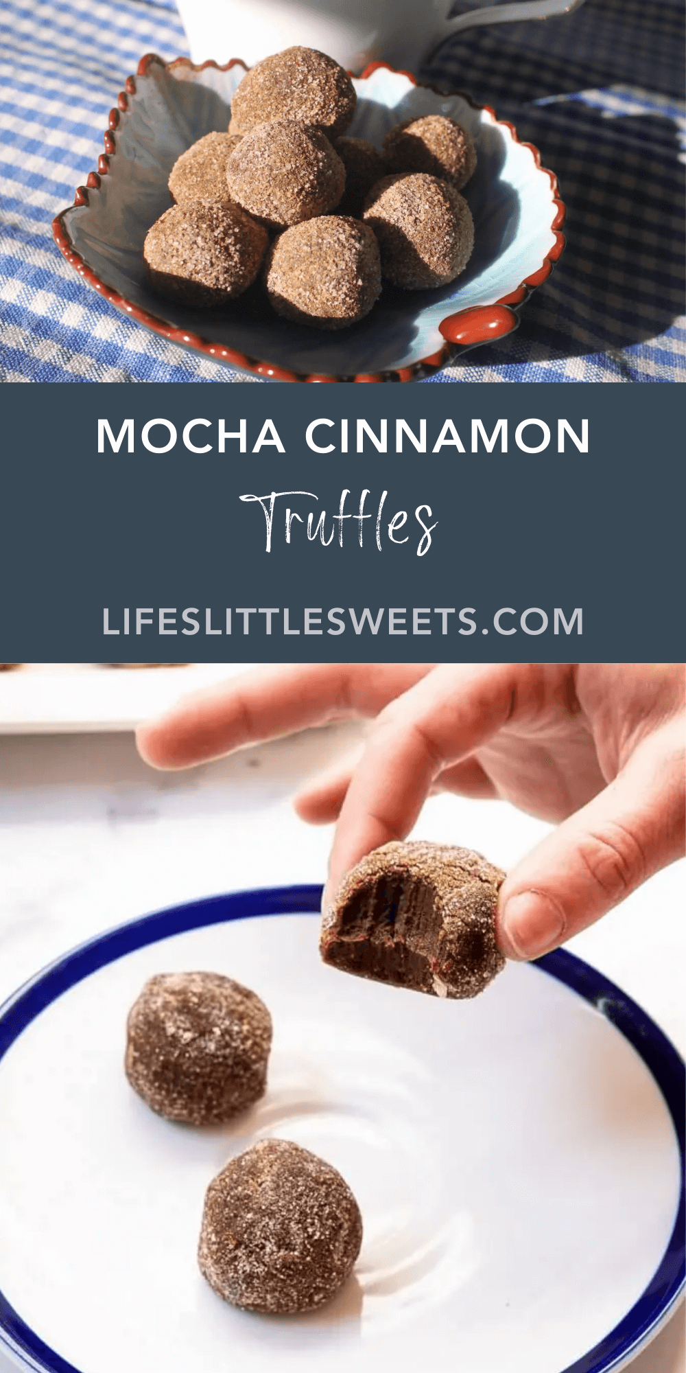 Mocha Cinnamon Truffles (Ganache, Chocolate) - Life's Little Sweets