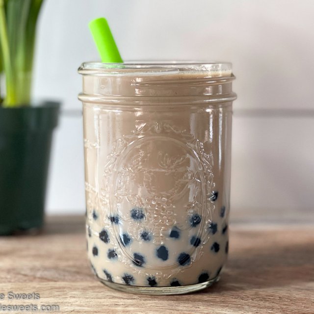 Bubble Coffee Recipe (Boba Coffee) - Life's Little Sweets