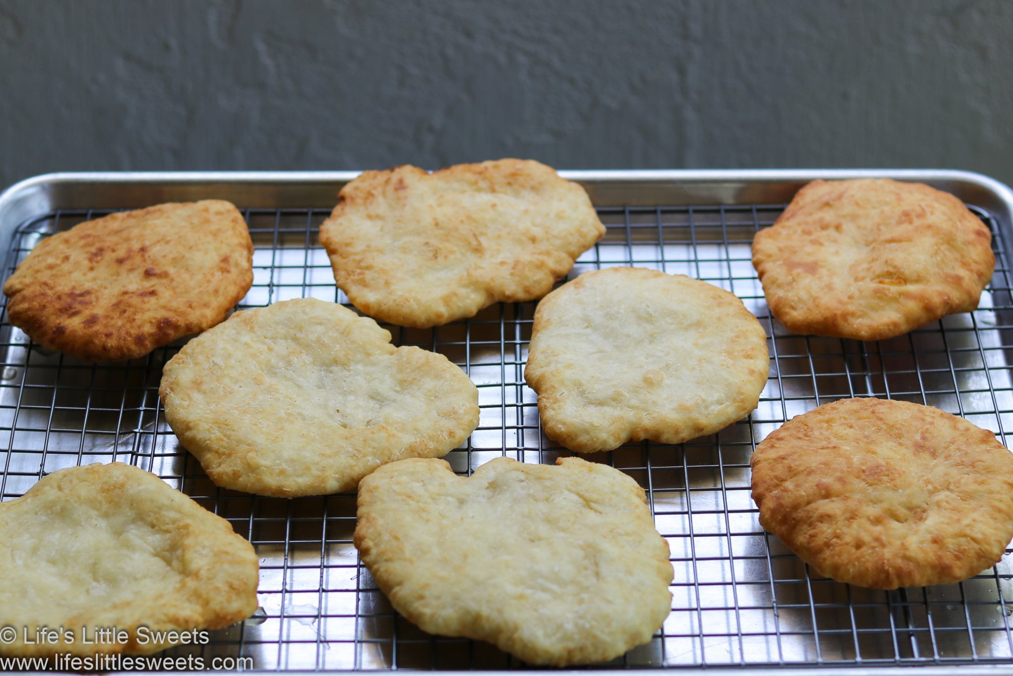 Fried Dough Recipe (Powdered Sugar, Cinnamon) - Life's Little Sweets