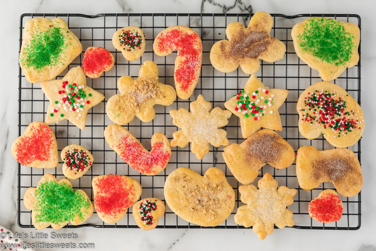 Sand Tart Cookie Recipe (PA Dutch, Christmas) - Life's Little Sweets