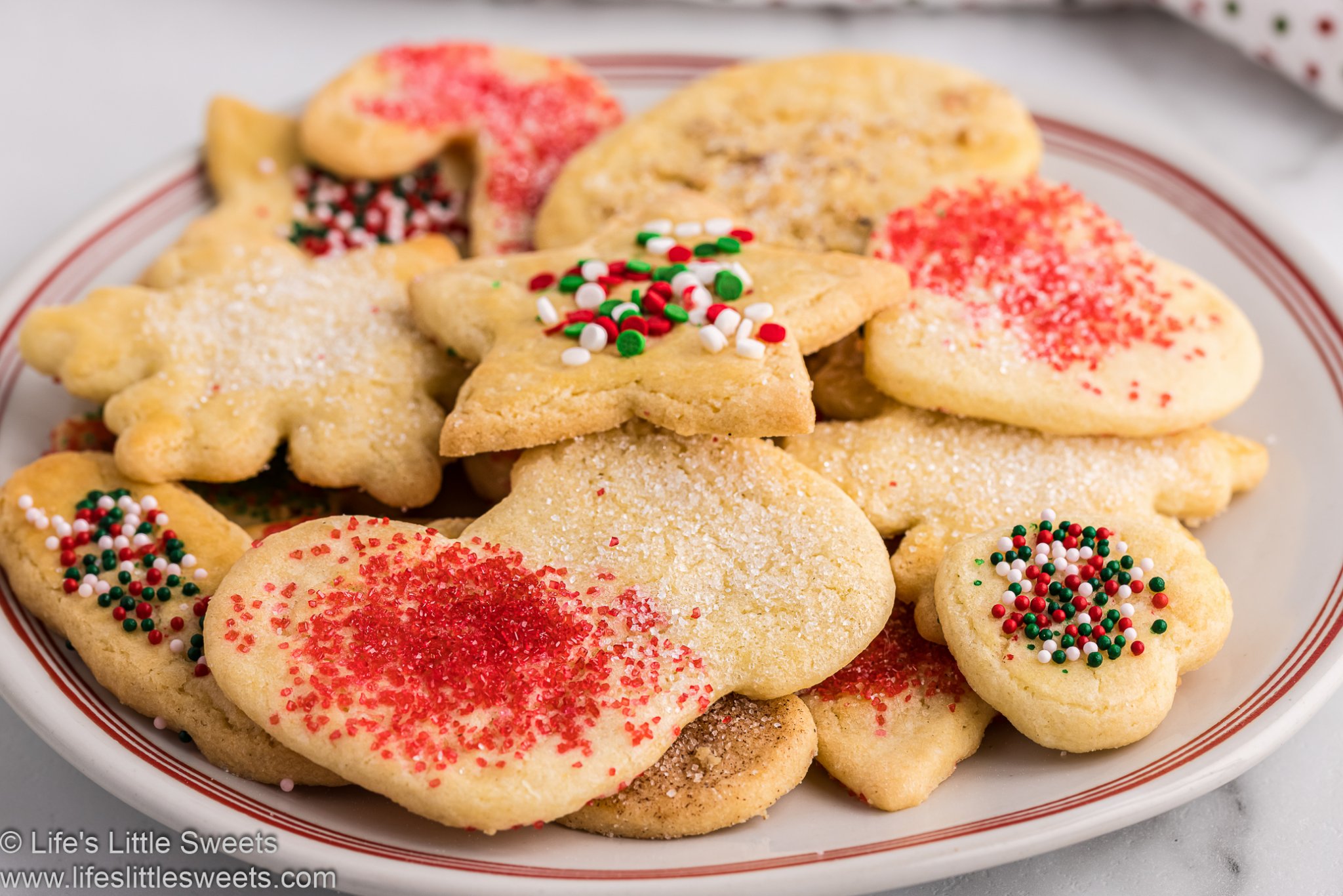 Sand Tart Cookie Recipe (PA Dutch, Christmas) - Life's Little Sweets