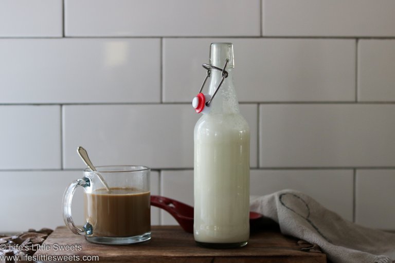 How to Make Half and Half - Life's Little Sweets