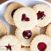 Linzer Cookies - Life's Little Sweets