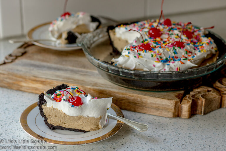 Sunflower Seed Butter Pie (SunButter Pie) - Life's Little Sweets