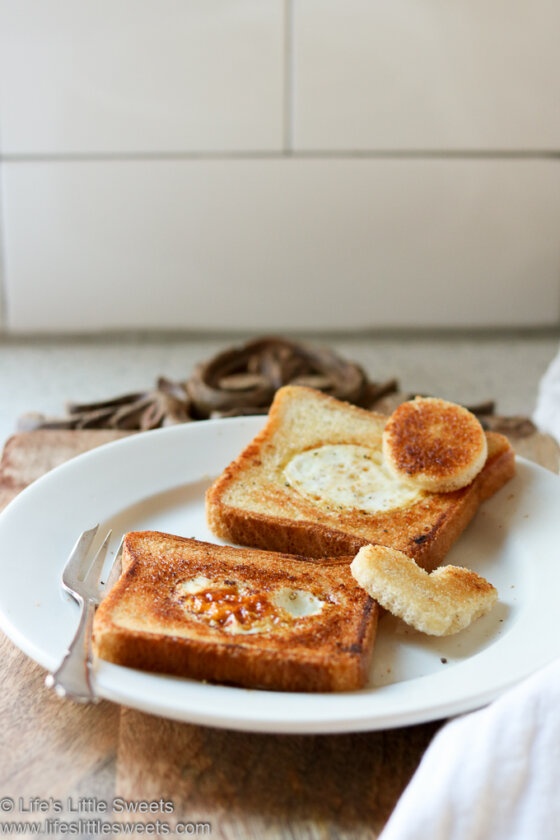 Egg-in-a-Hole Toast Recipe - Life's Little Sweets