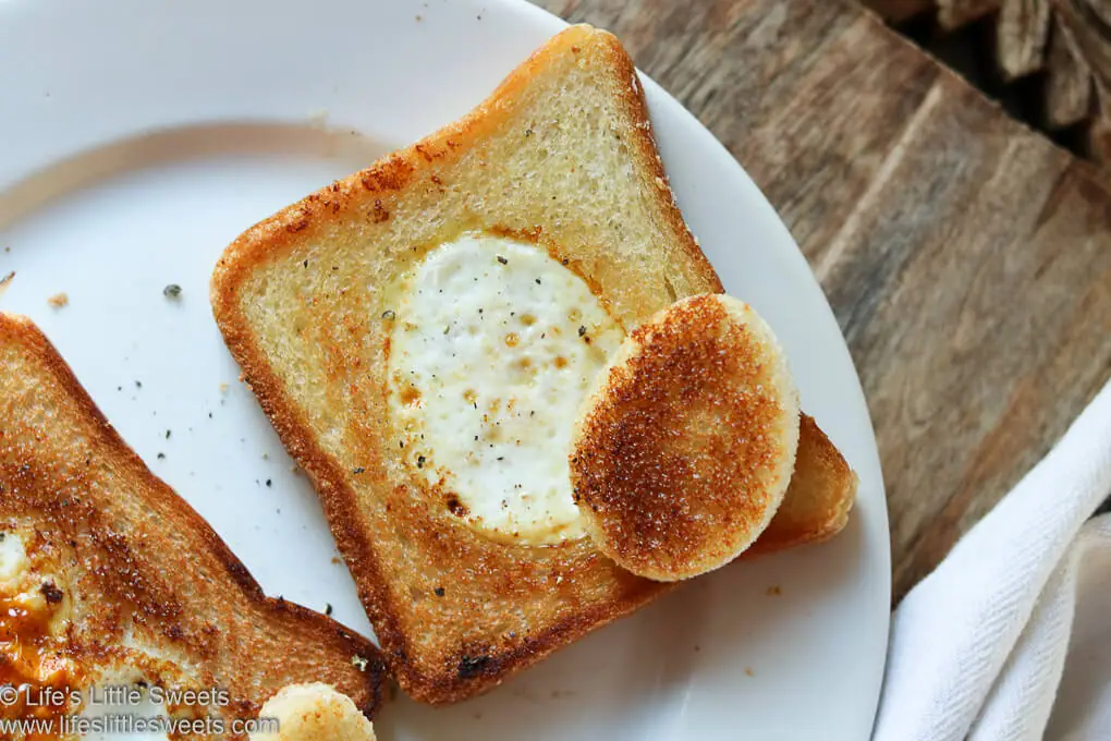 Egg-in-a-Hole Toast Recipe - Life's Little Sweets