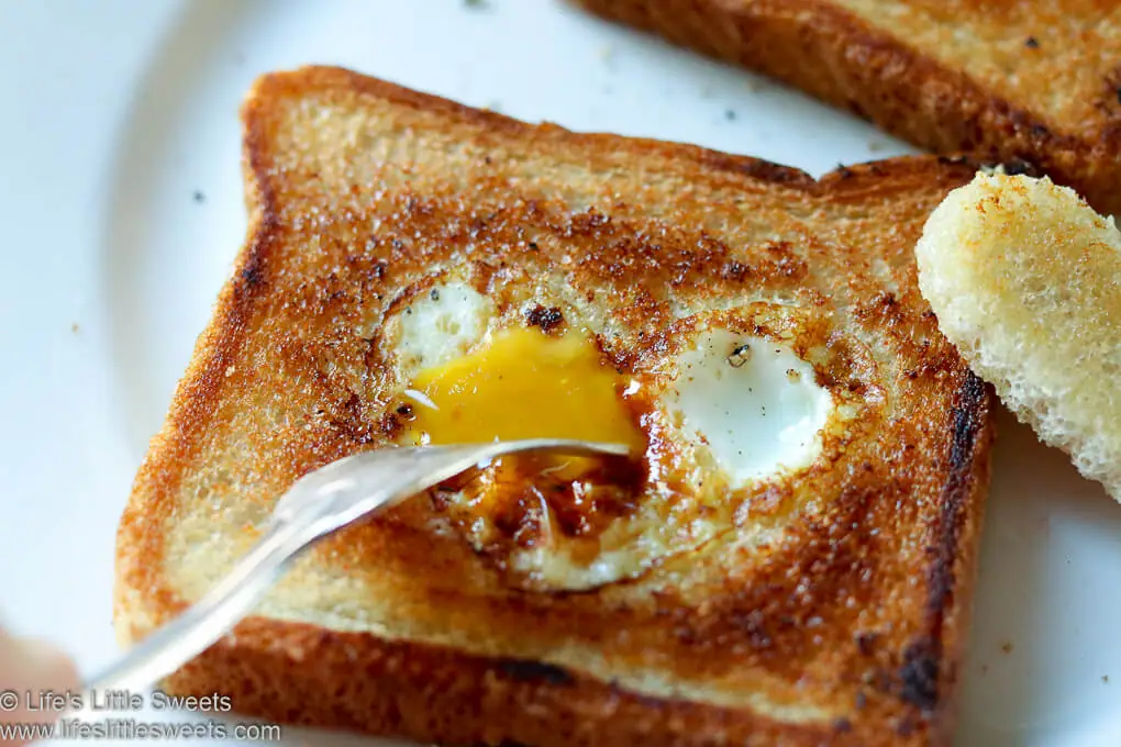 Egg-in-a-Hole Toast Recipe - Life's Little Sweets