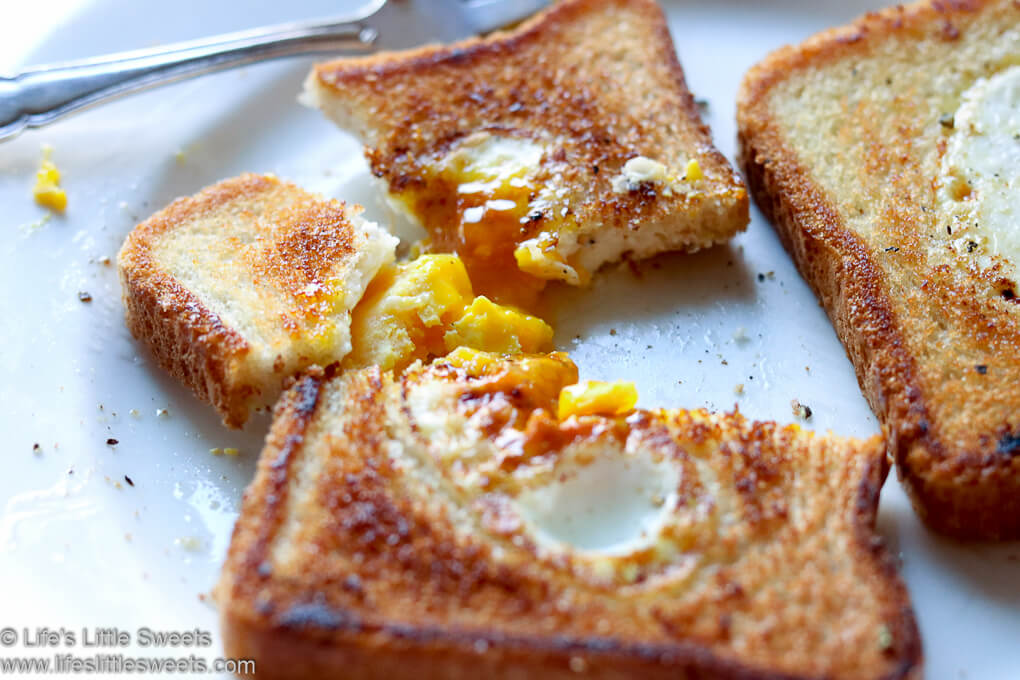 Egg-in-a-Hole Toast Recipe - Life's Little Sweets