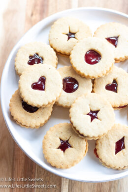 Linzer Cookies - Life's Little Sweets