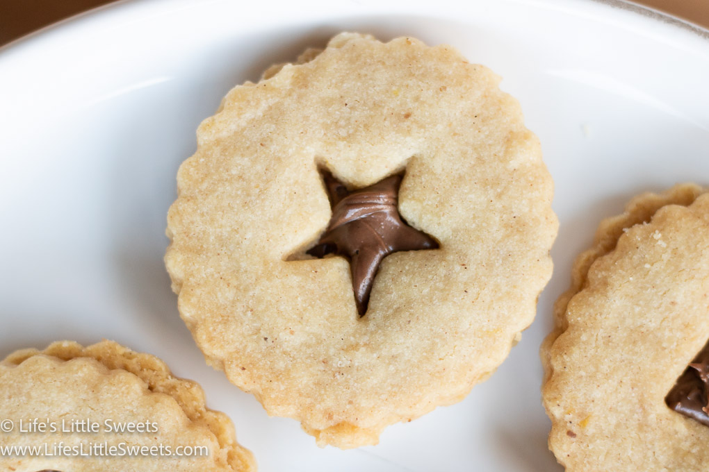 Nutella Linzer Cookies Recipe - Life's Little Sweets
