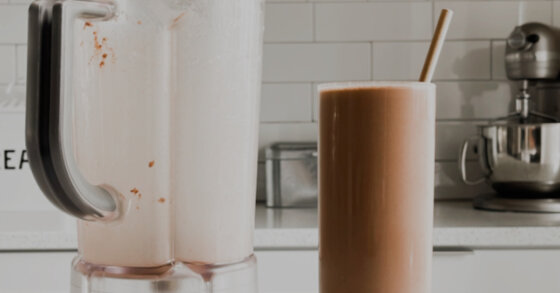 Chocolate Protein Drink Recipe (Blended) - Life's Little Sweets