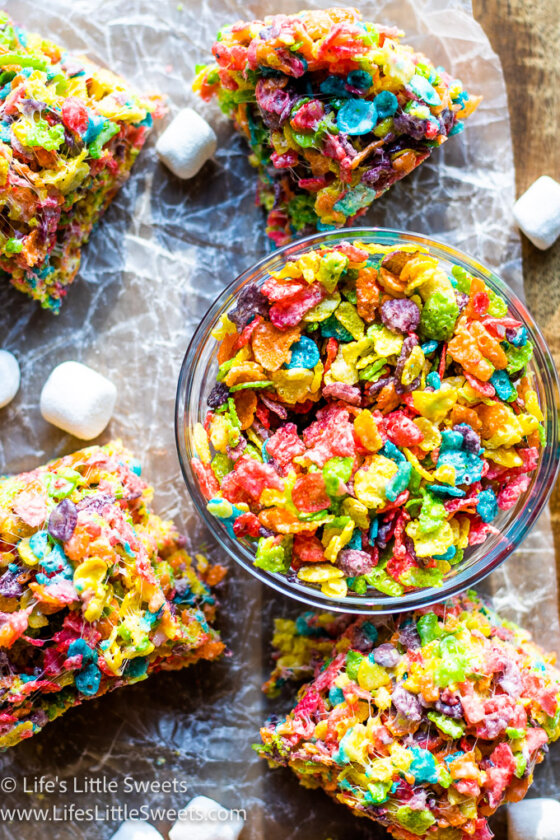 Fruity Pebbles Treats - Life's Little Sweets