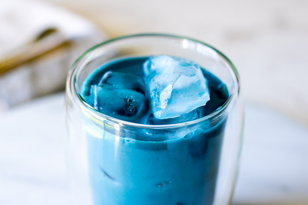 Butterfly Pea Flower Milk Tea - Life's Little Sweets