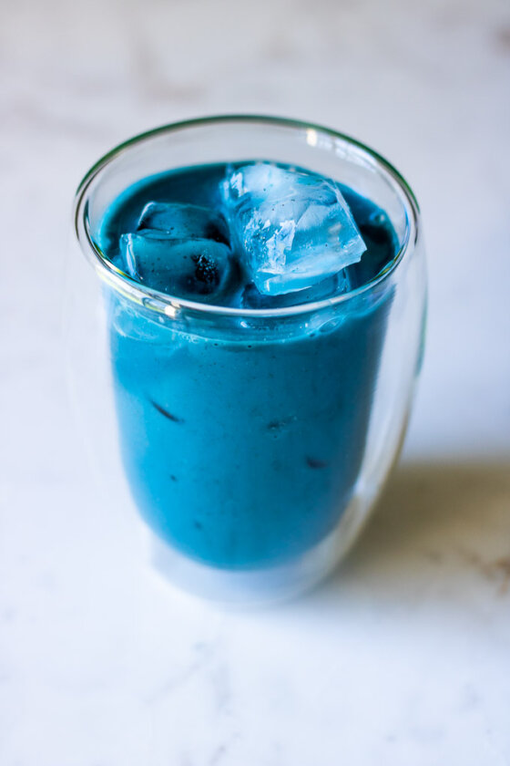 Butterfly Pea Flower Milk Tea - Life's Little Sweets