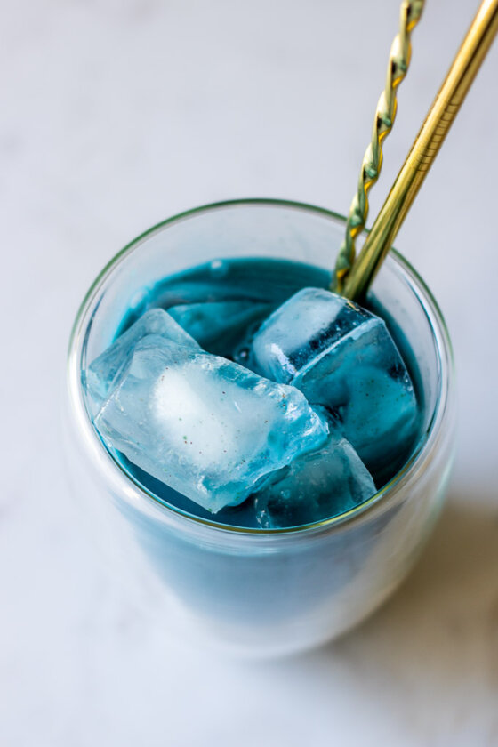 Butterfly Pea Flower Milk Tea - Life's Little Sweets