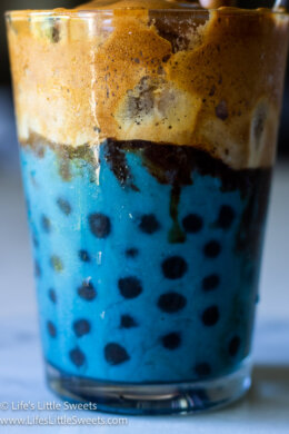 Pea Flower Bubble Milk Tea Whipped Coffee - Life's Little Sweets