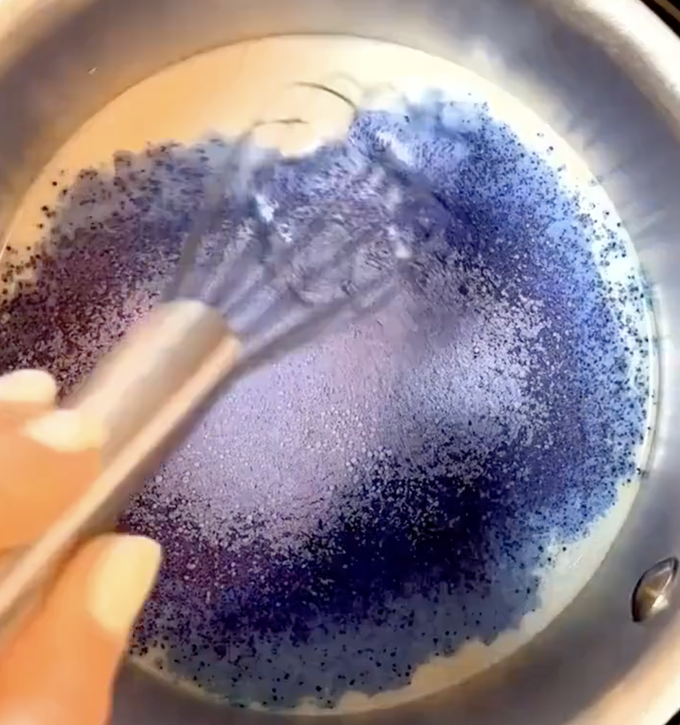 Butterfly Pea Flower Milk Tea - Life's Little Sweets