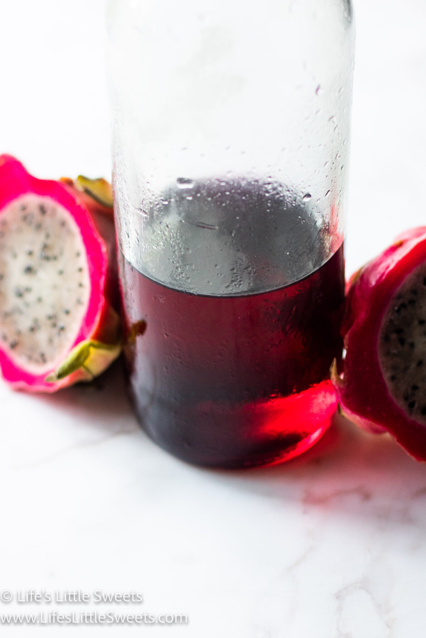 Dragon Fruit Simple Syrup - Life's Little Sweets