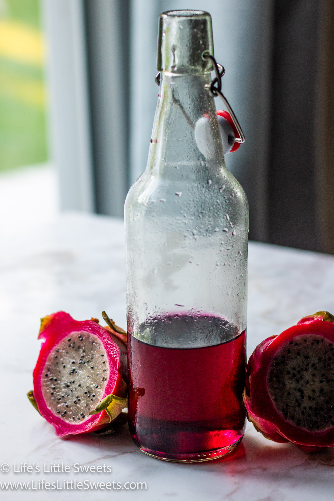 Dragon Fruit Simple Syrup - Life's Little Sweets