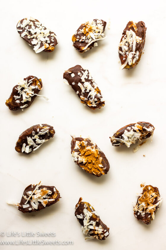 Frozen Stuffed Dates - Life's Little Sweets