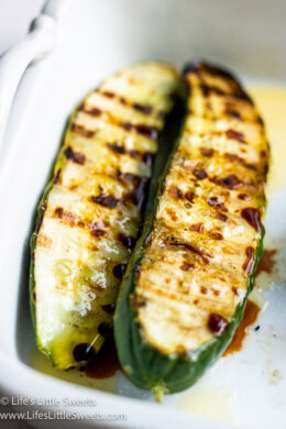 Grilled Cucumber - Life's Little Sweets