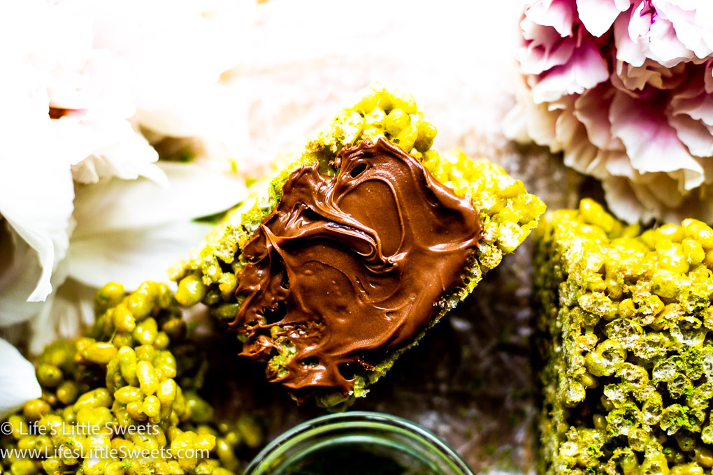 Matcha Rice Krispie Treats - Life's Little Sweets