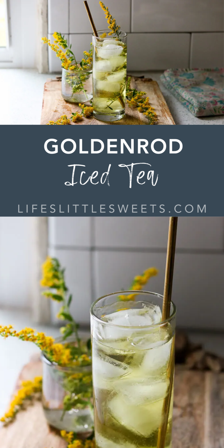 Goldenrod Iced Tea (Edible Flowers, Summer) - Life's Little Sweets