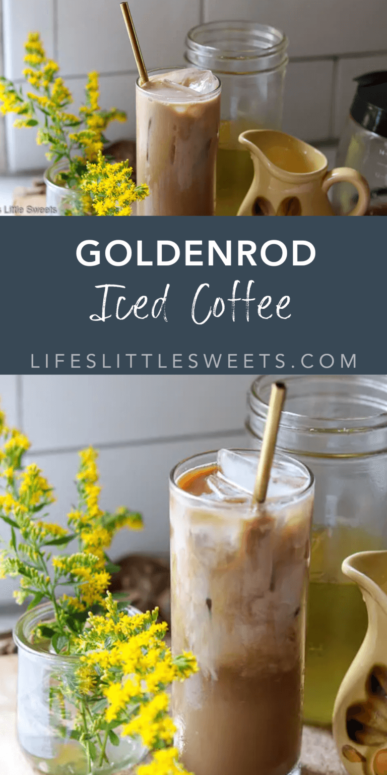 Goldenrod Iced Coffee (Floral, Herbal, Sweet) - Life's Little Sweets