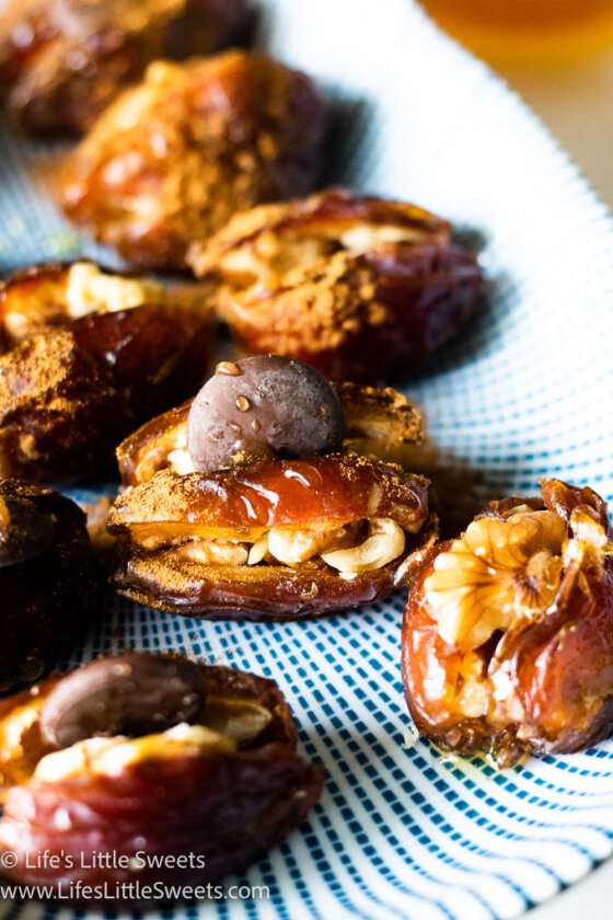 Walnut Stuffed Dates - Life's Little Sweets
